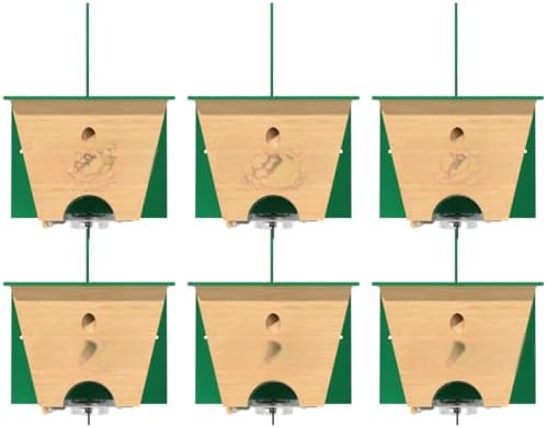 Turbo Trap 2., Professional-Grade Carpenter Bee Trap for Outside with ...