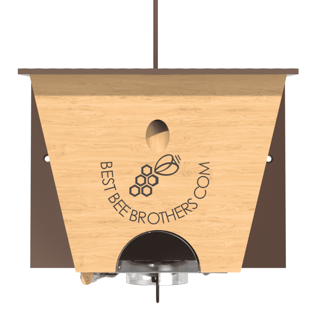 Turbo Trap with Designer Brown Roof for Catching Carpenter Bees by Best ...