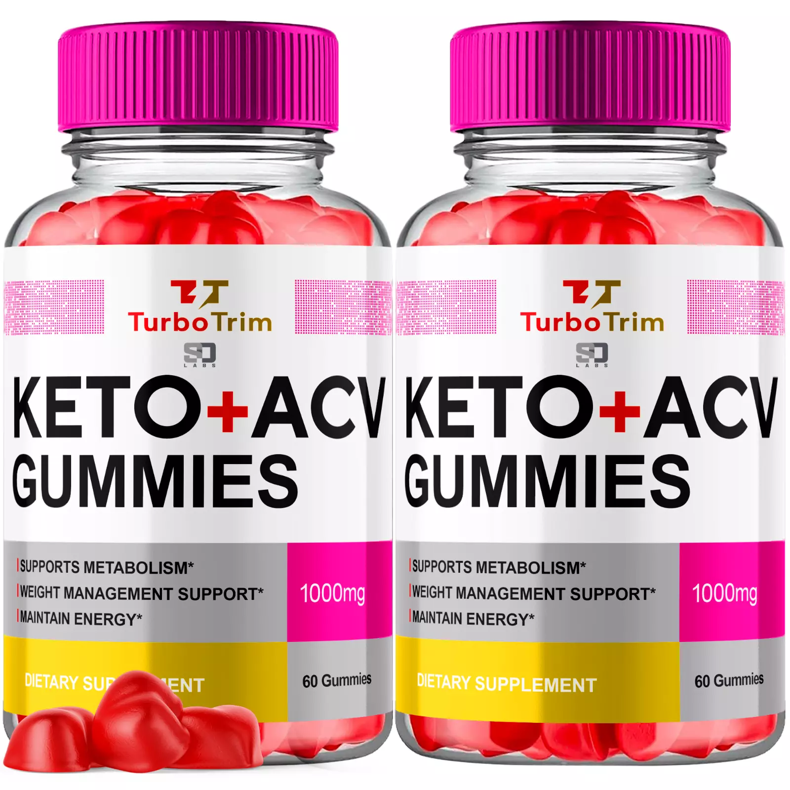 Turbo Trim Keto ACV Gummies Support Metabolism & Weight Management (2 ...
