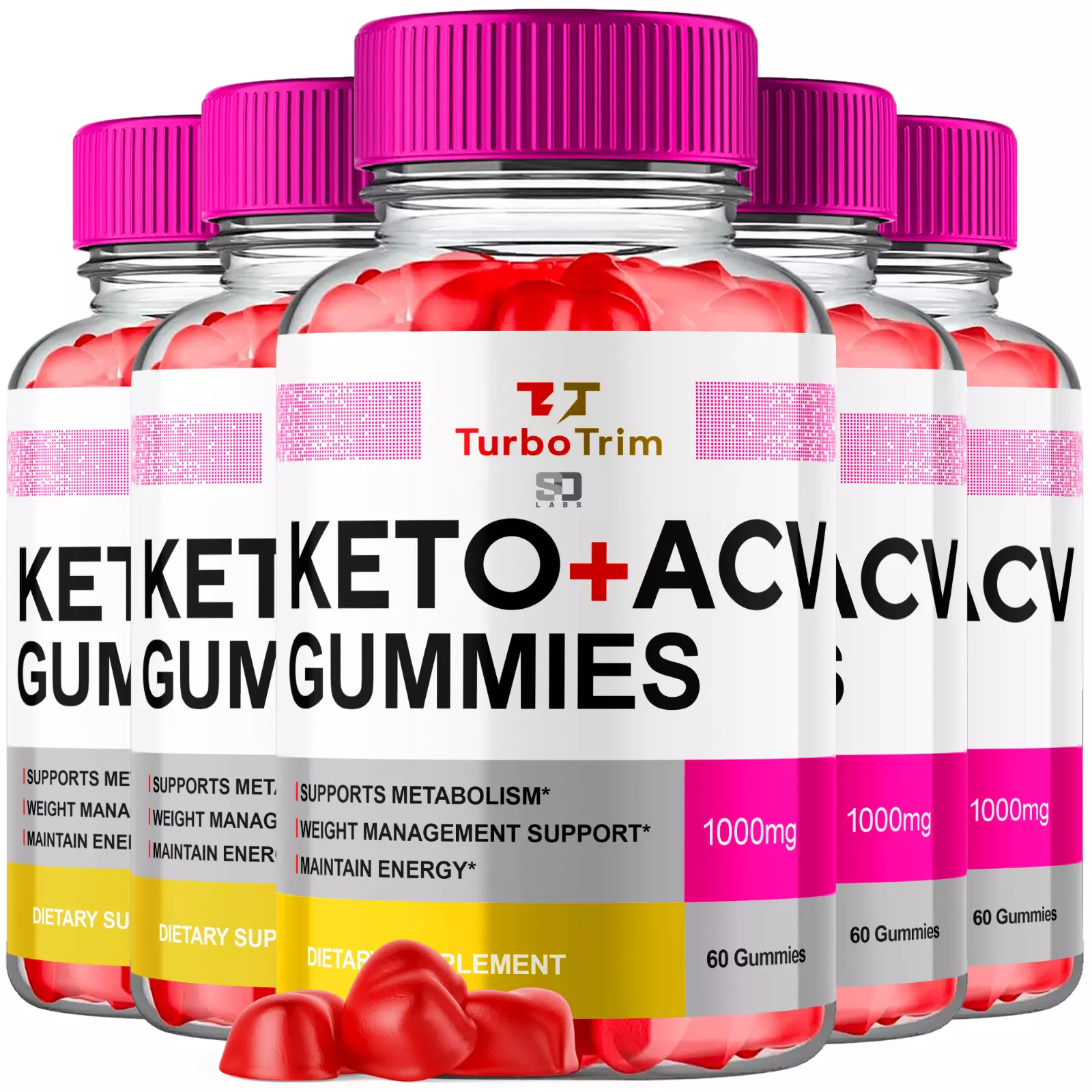 Turbo Trim Keto ACV Gummies Support Metabolism & Weight Management (5 ...