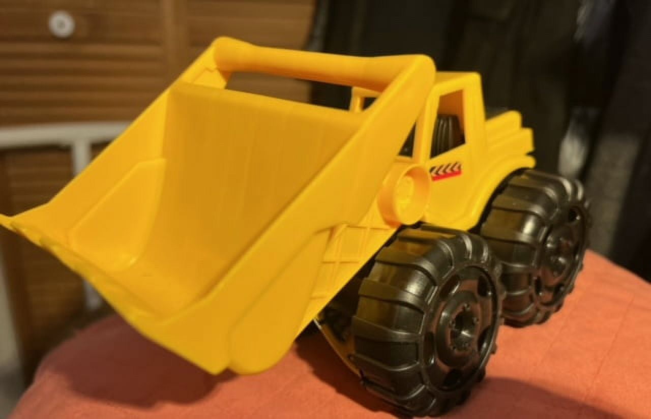 Turbo Wheels Construction Power Hauler Wheel Loader, Yellow Motion ...