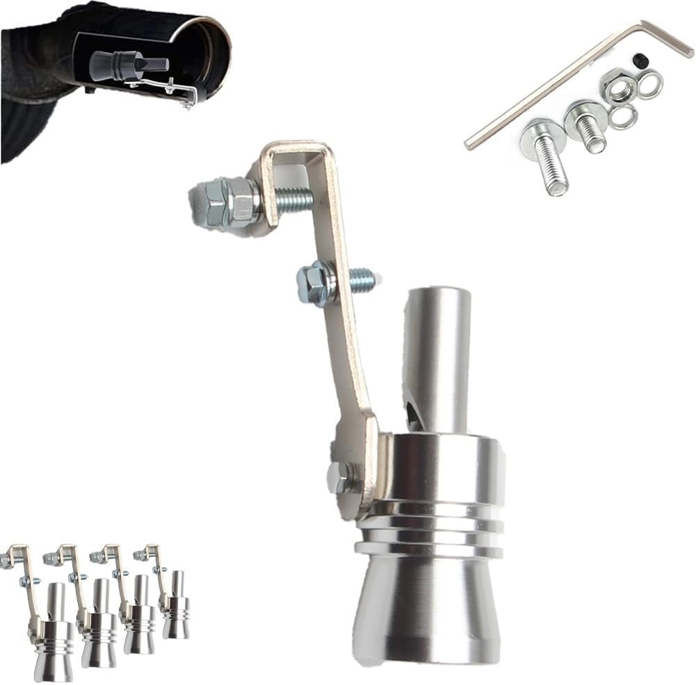Turbo Whistle for Exhaust Pipe, Car Muffler Pipe Whistle Turbo Sound ...