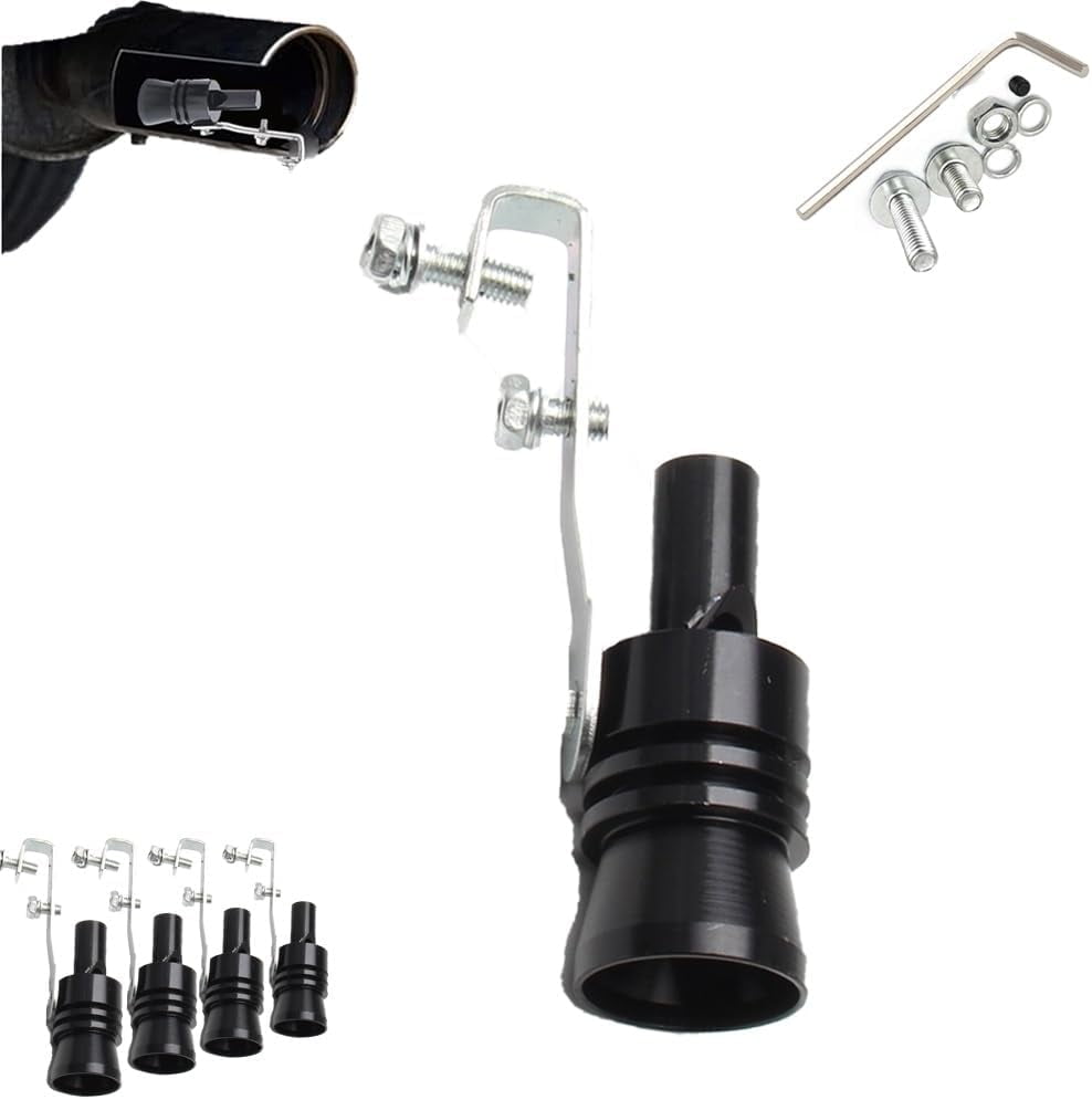 Turbo Whistle for Exhaust Pipe, Car Muffler Pipe Whistle Turbo Sound ...