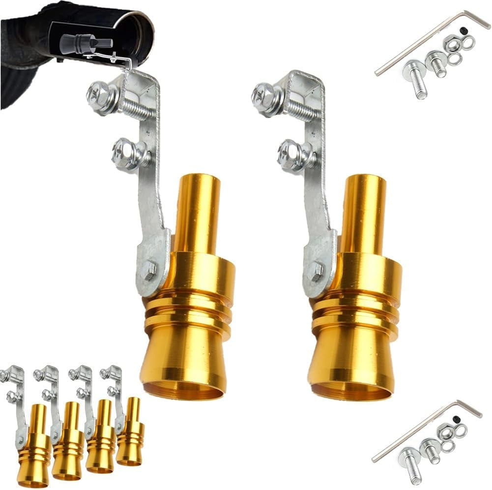Turbo Whistle for Exhaust Pipe, Car Muffler Pipe Whistle Turbo Sound ...