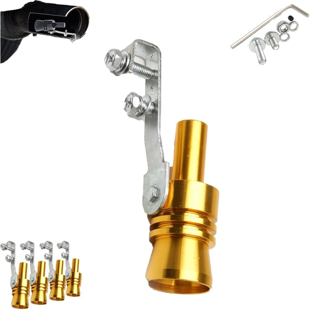 Turbo Whistle for Exhaust Pipe, Car Muffler Pipe Whistle Turbo Sound ...