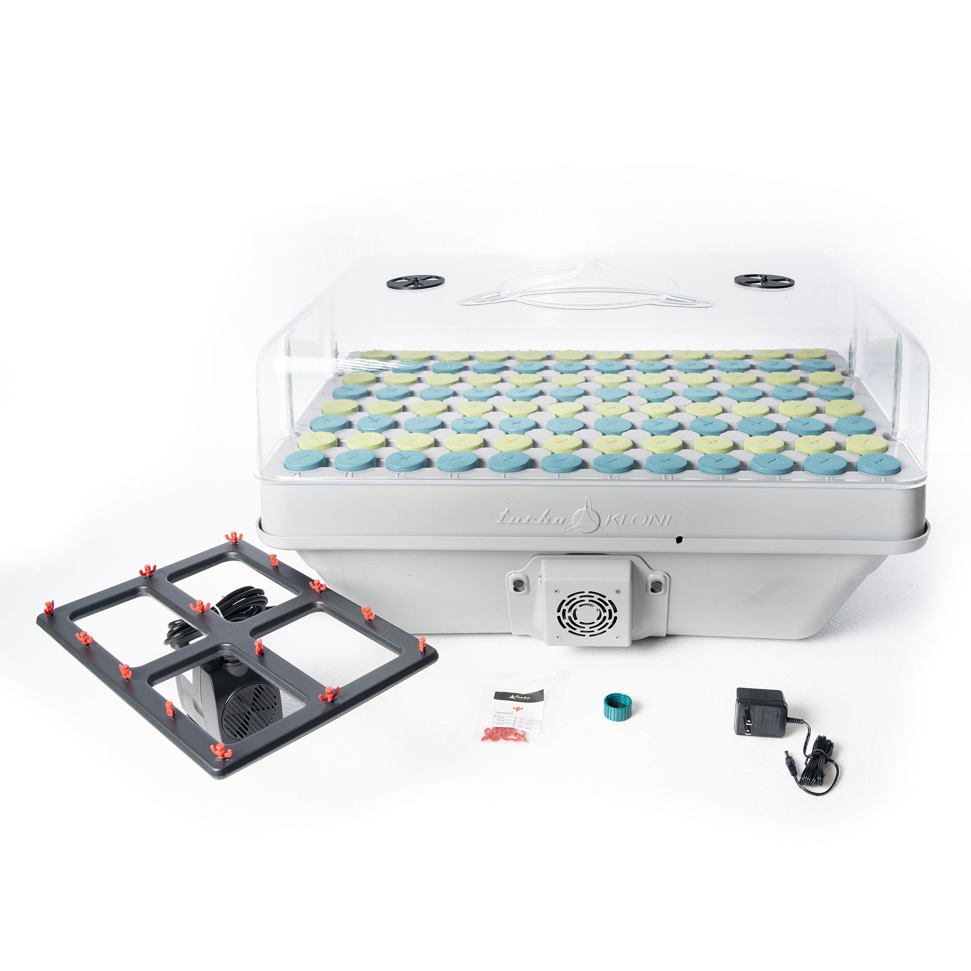 TurboKlone Elite E96D Aeroponic Cloner System, 96 Site Plant Kit ...