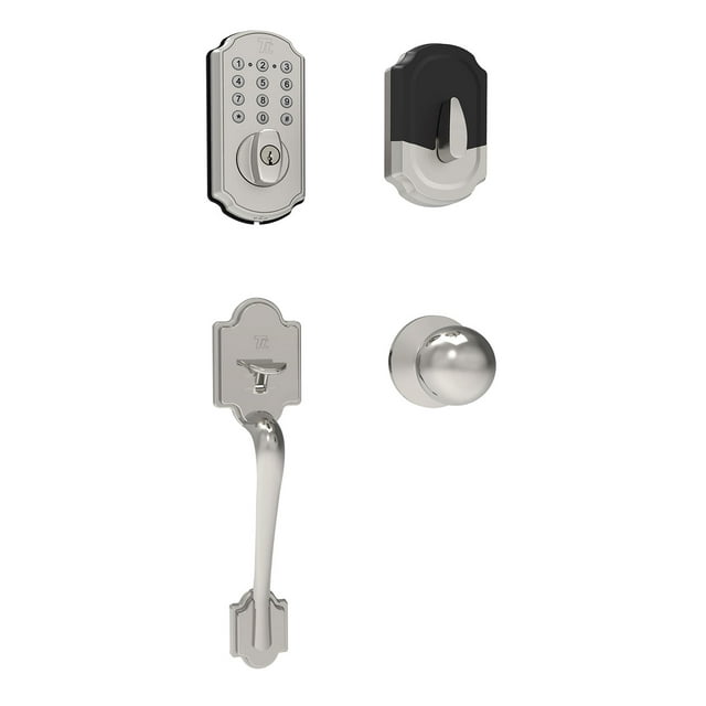TurboLock Keyless Entry Lockset with Digital Deadbolt and Keypad Handle ...
