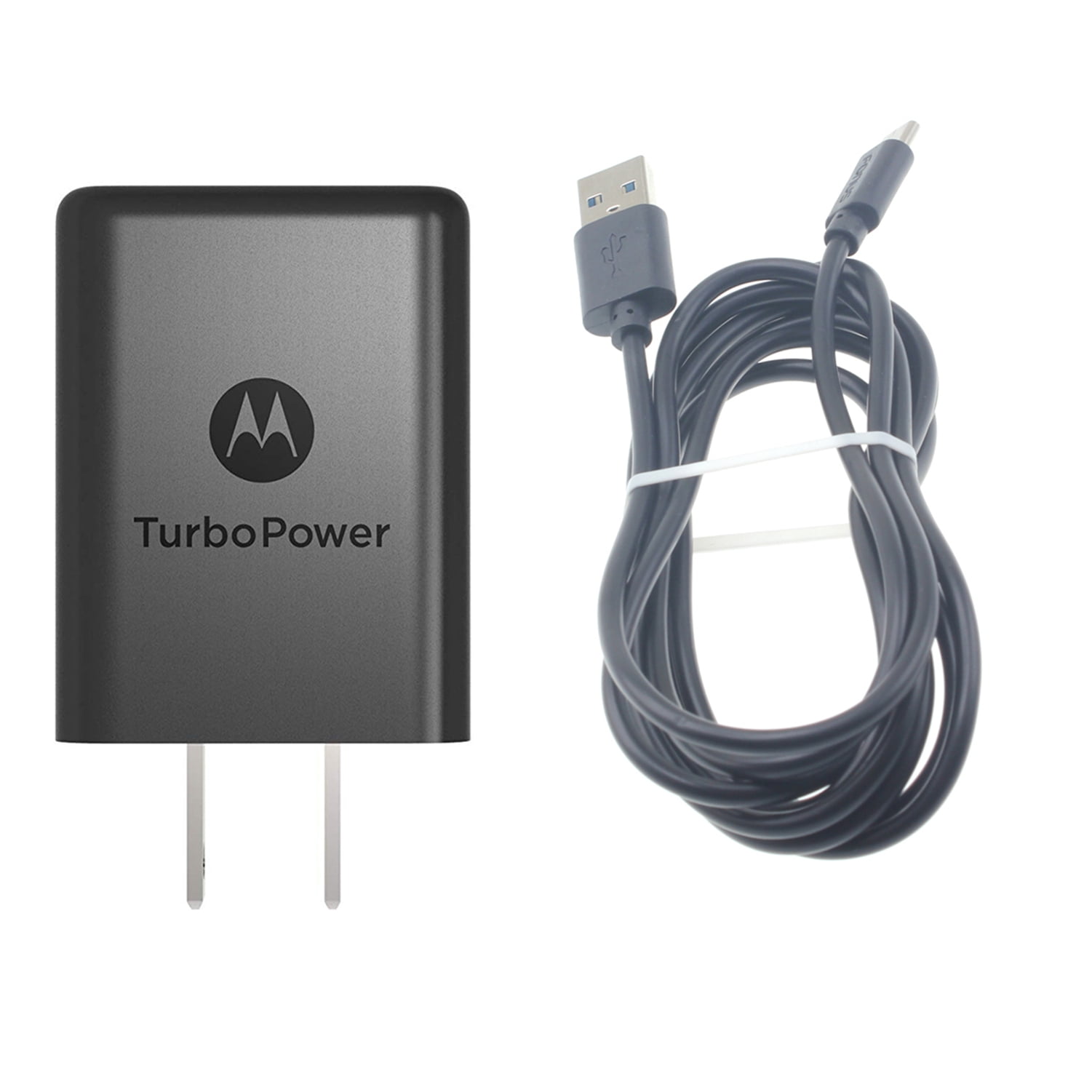 TurboPower QC3.0 15W Fast Home Charger for Motorola One 5G Ace with 6ft ...