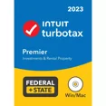 TurboTax 2023 Premier Federal & State Tax Software + Federal E-File ...