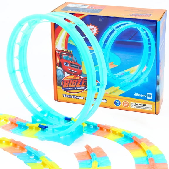Fisher-Price Little People Hot Wheels Raceway Toy Set, Race Track for ...