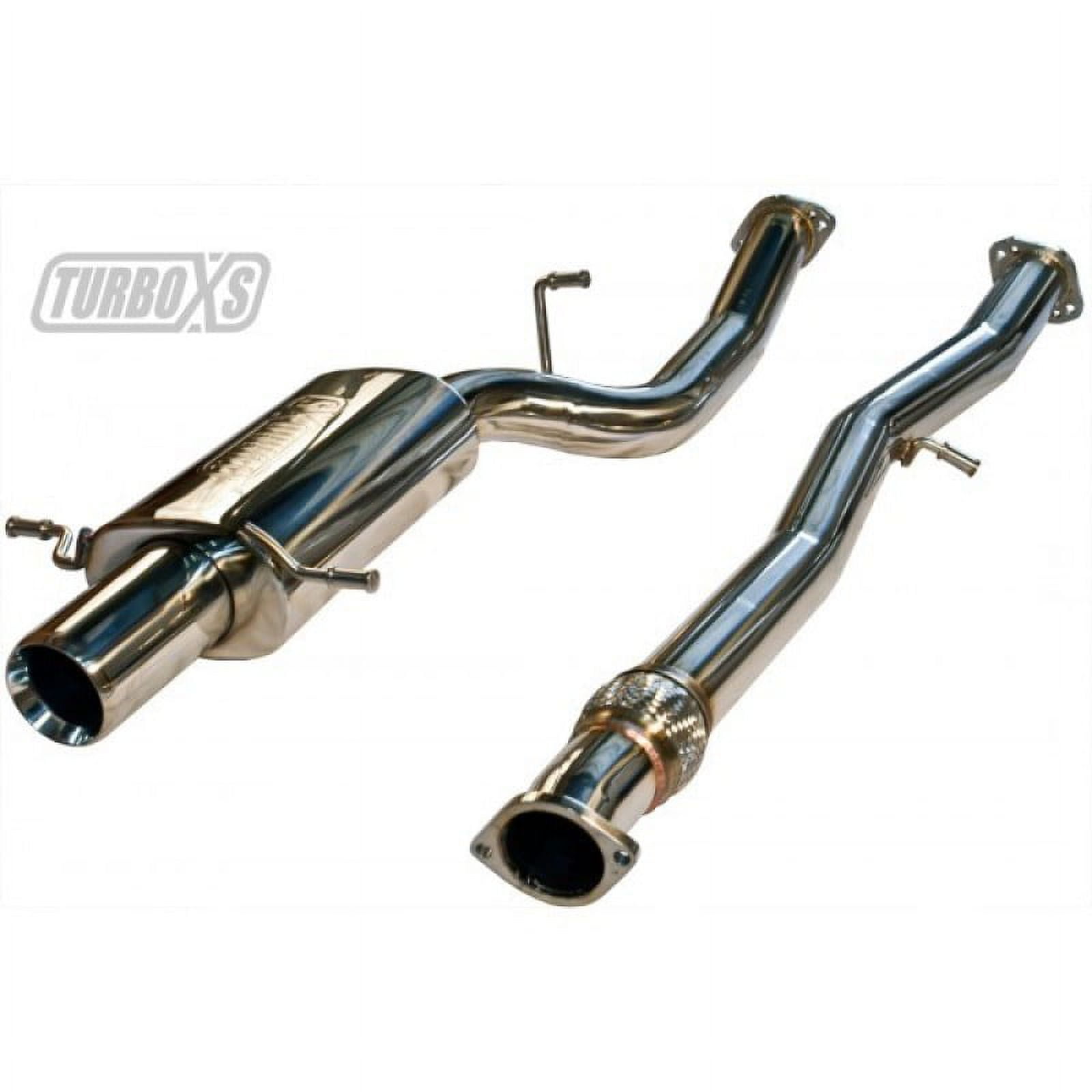 TurboXS txs-WS02-CBE 02-07 WRX-STi Catback Exhaust Polished Tips Fits ...