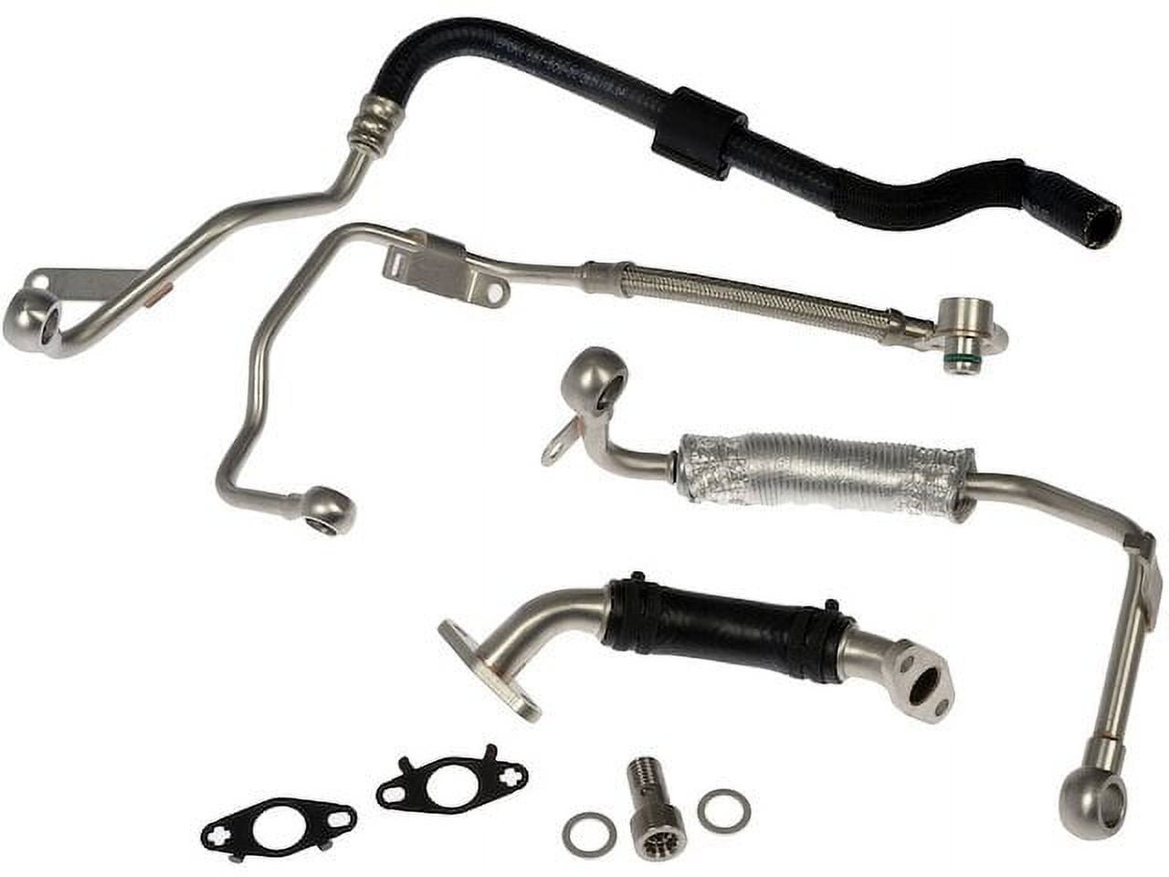 Turbocharger Coolant and Oil Supply / Return Line Kit - Compatible with ...