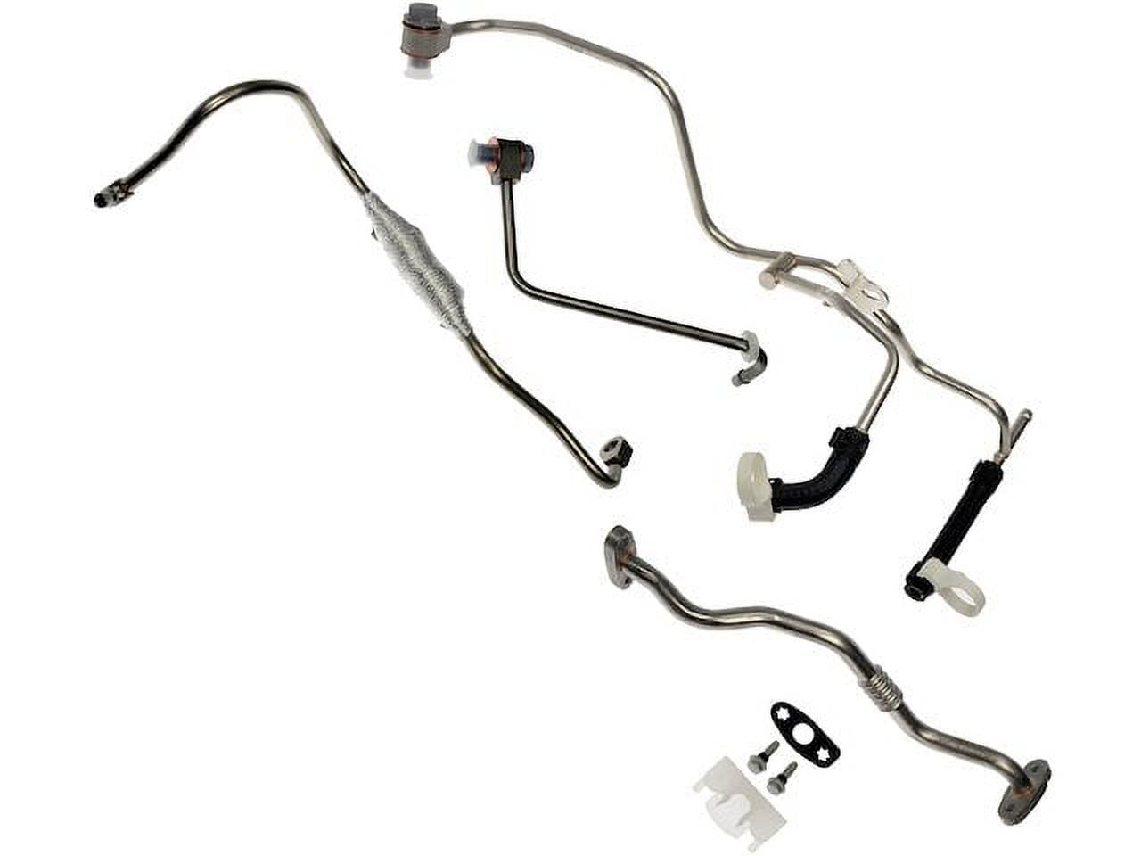 Turbocharger Coolant and Oil Supply / Return Line Kit - Compatible with ...