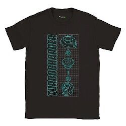 Turbocharger Exploded Diagram Unisex Crewneck T-shirt - Walmart.com