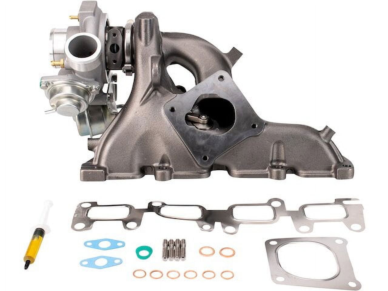 Turbocharger with Exhaust Manifold - Compatible with 2003 - 2005 Dodge ...