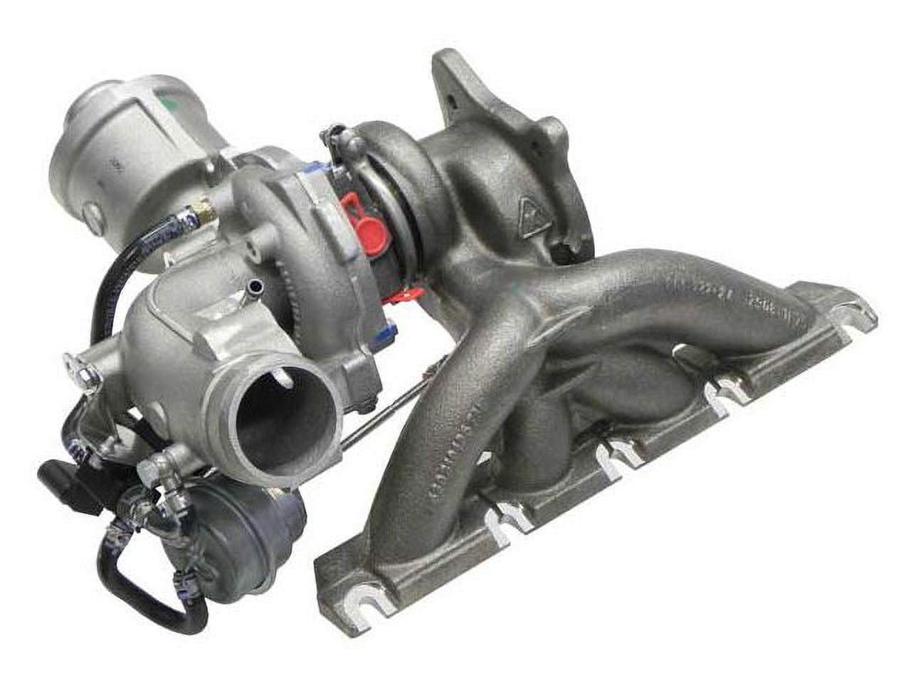 Turbocharger with Exhaust Manifold - Compatible with 2005 - 2009 Audi ...