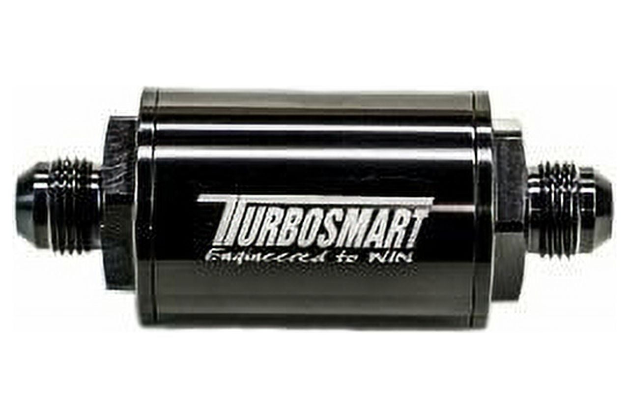 Turbosmart FPR Billet Inline Fuel Filter 1.75in OD 3.825in Length AN-10 ...