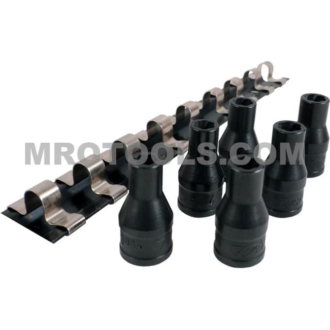 Turbosocket TRTSCS2506B 0.25 in. Drive Turbo Socket Set - 6 Piece ...