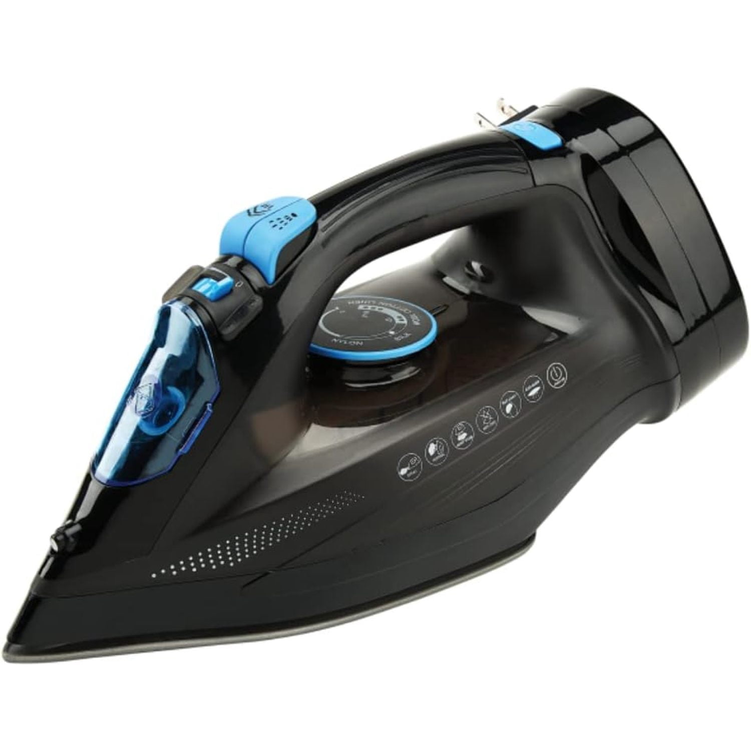 Turbulenz Professional Grade Steam Iron, Retractable 6FT Cord for Easy ...