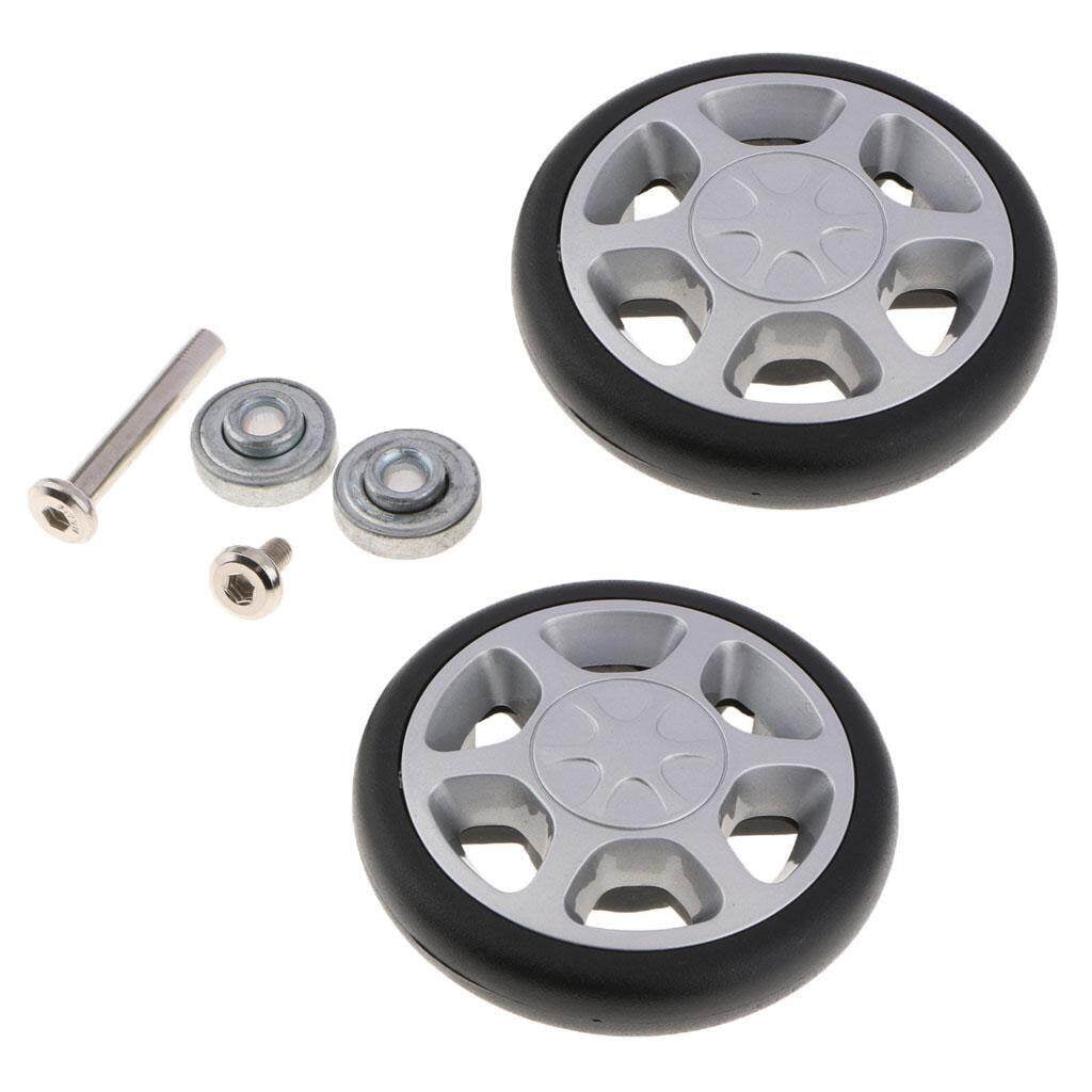 TureClos 1 Set Luggage Wheels Replacement Suitcase Trolley Case DIY ...