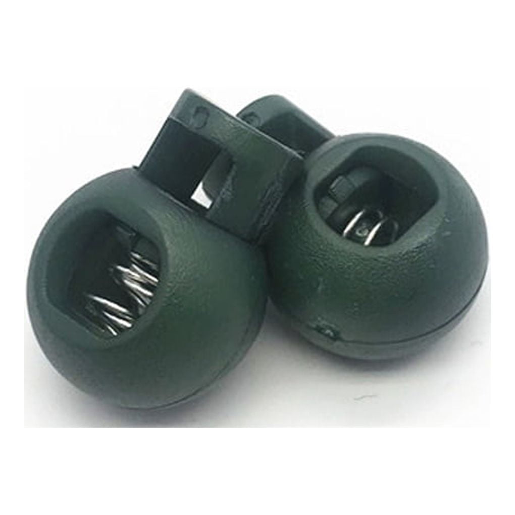 TureClos 10pcs Cord Stoppers Lock End Toggles Spherical Hole Tightening ...