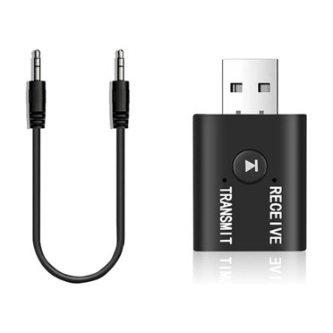 axGear Bluetooth Music Transmitter Audio Receiver Dongle Aux 3.5mm ...