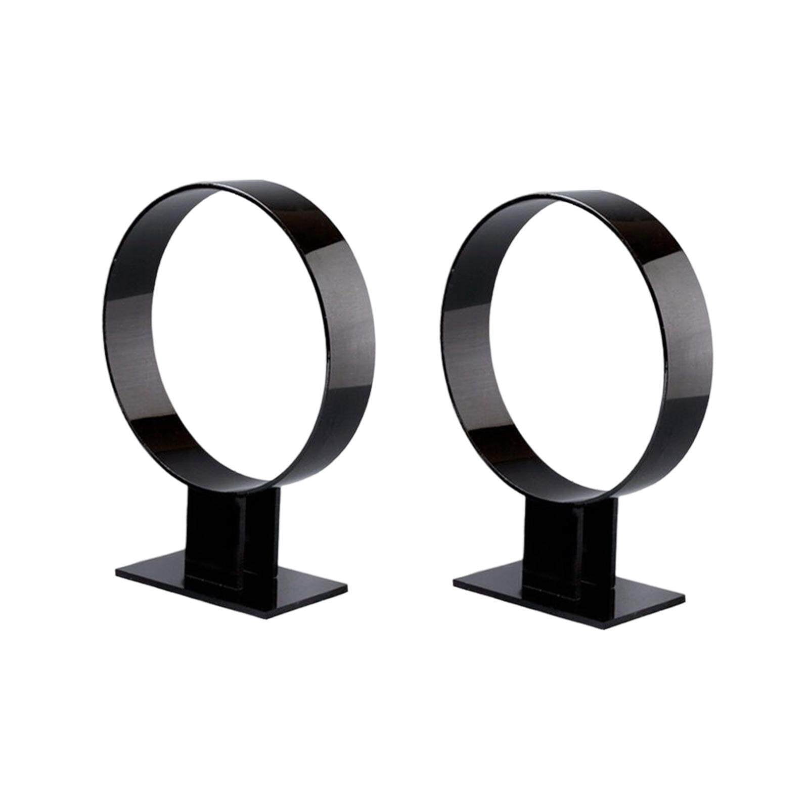 TureClos 2x Headband Display Stand Gifts Acrylic for Retail Store Women ...