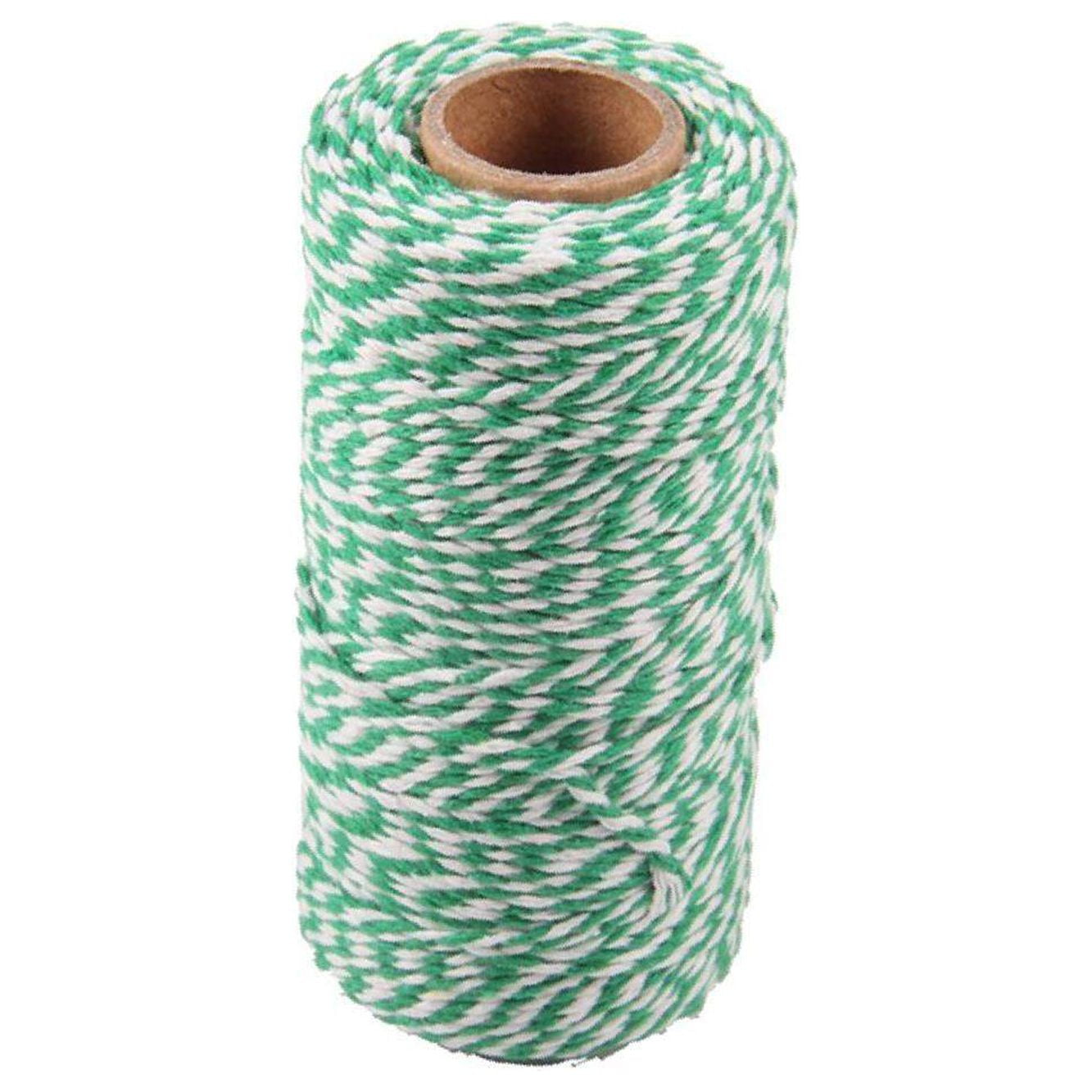 TureClos 328 Feet (100m)Colored Cotton Twine String Rope Cord for ...