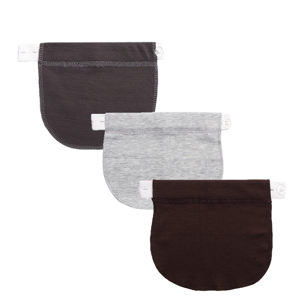 TureClos 3pcs/set Maternity Pregnancy Waistband Cotton Elastic Waist ...