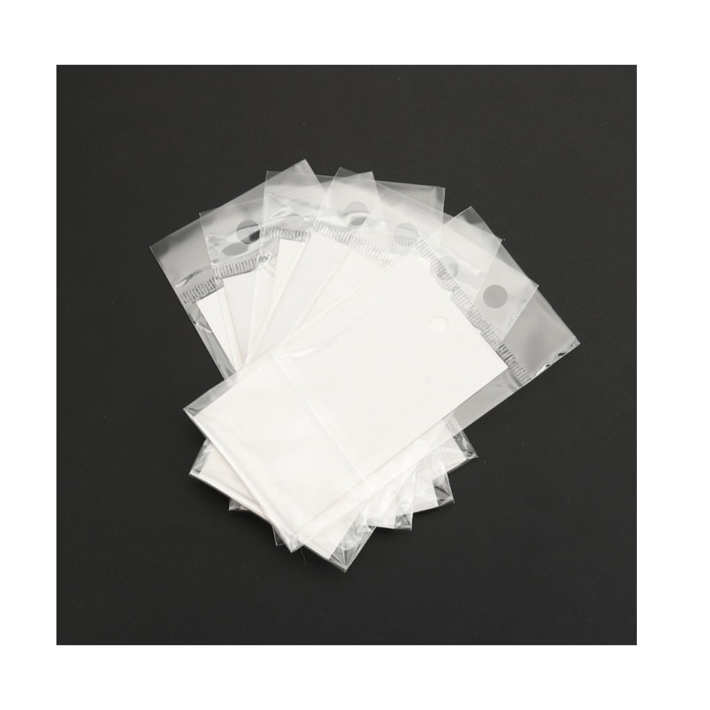 TureClos Bags RectangularSelf Adhesive Small Plastic Earring Display ...