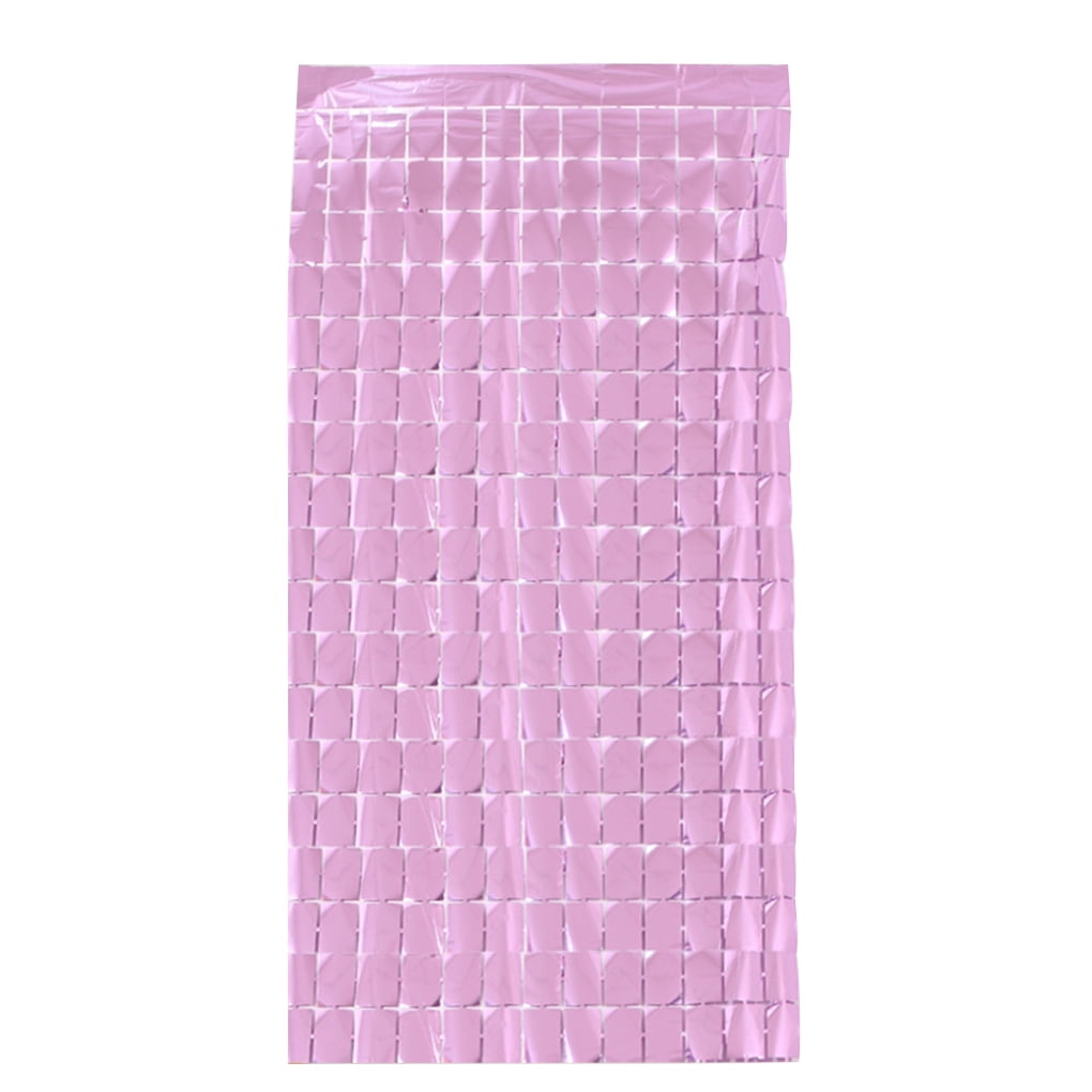 TureClos Curtain Sequin Square 1x2m Wall Decoration Rectangular Party ...