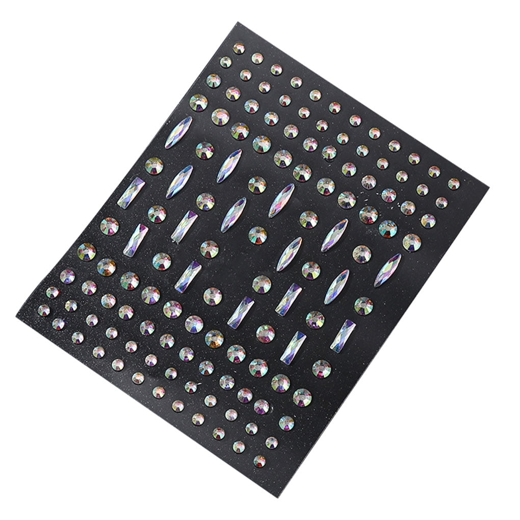 TureClos Eye Body Face Jewels Rhinestone Stickers Beads Glitter ...