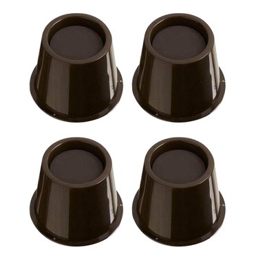 Dilwe 4 Pieces/Set Furniture Leg Risers PP Plastic Non-Slip Riser for ...
