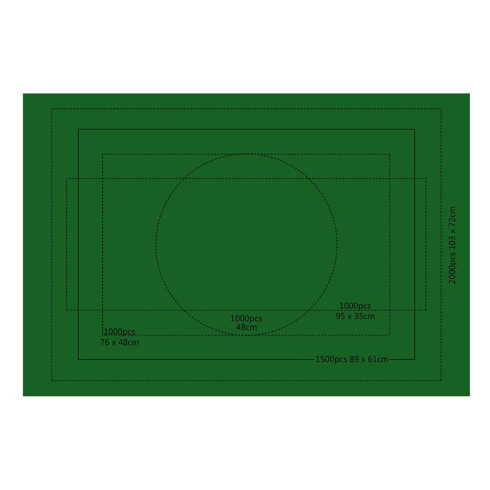 TureClos Portable Jigsaw Puzzle Board Mat, Rollable, Non-Slip, Large ...