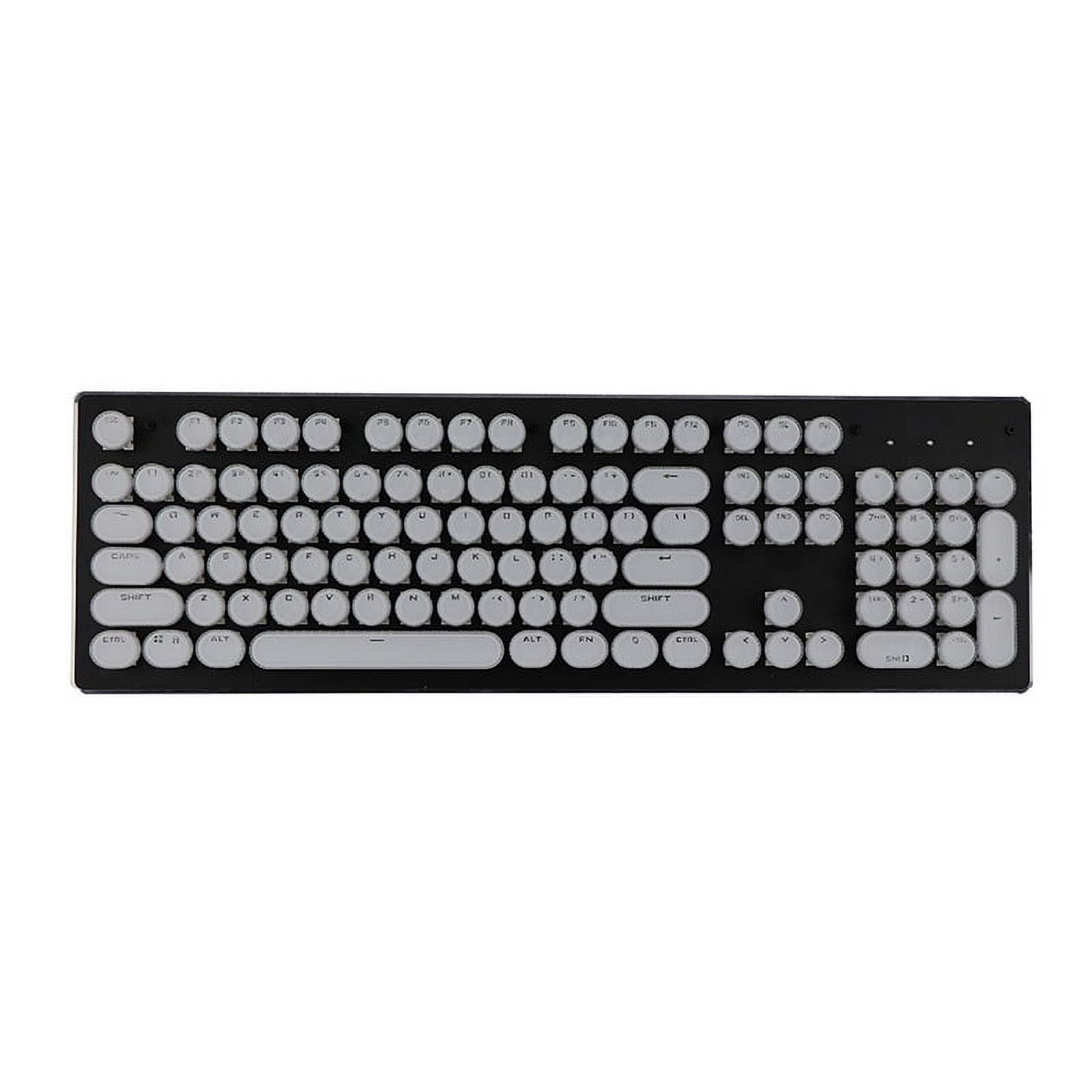 TureClos Key Cap Fancy LED Gaming Mechanical Keyboard Steampunk ...