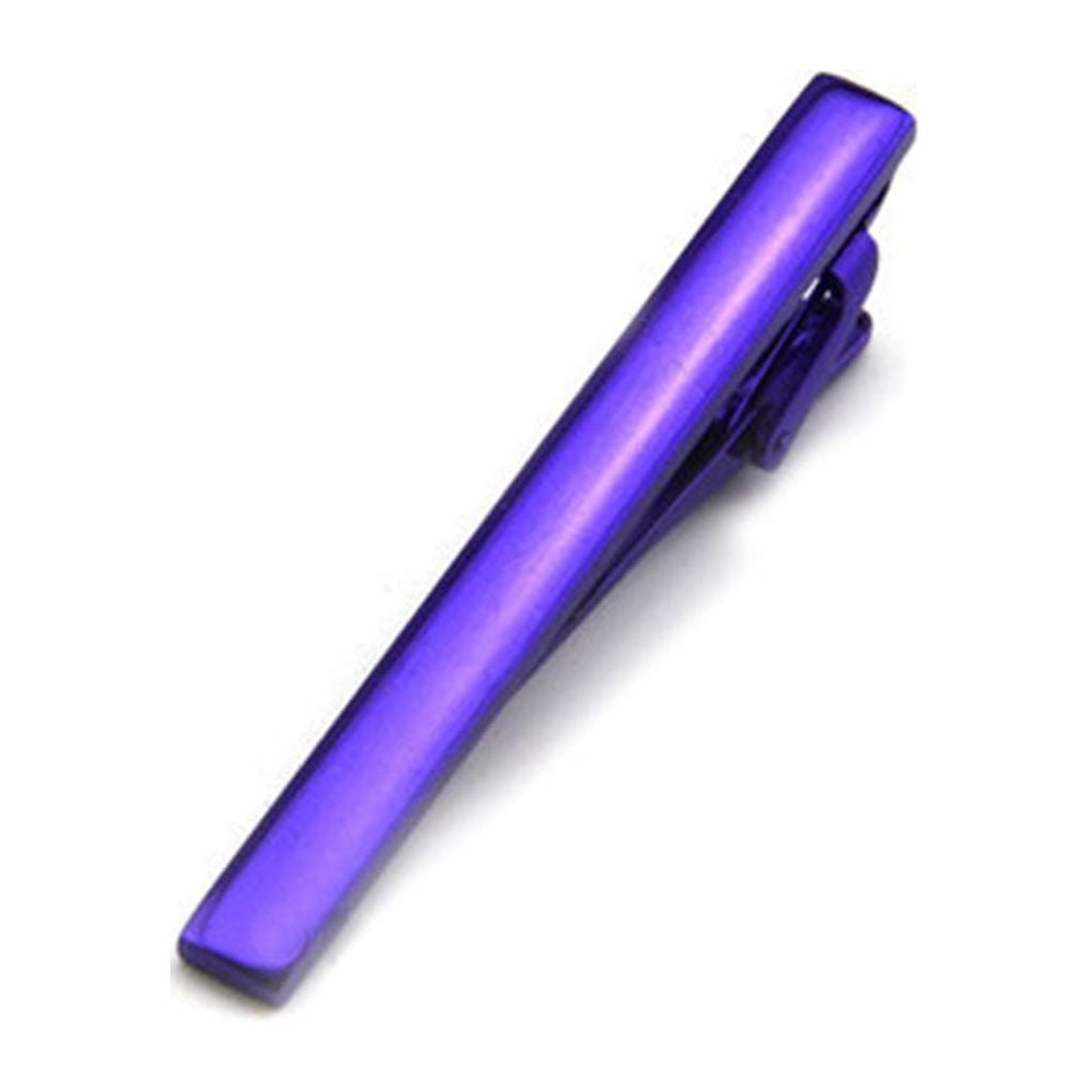 TureClos Mens Tie Bar Pinch Slide Clip Colorful Collar Tie Clip ...