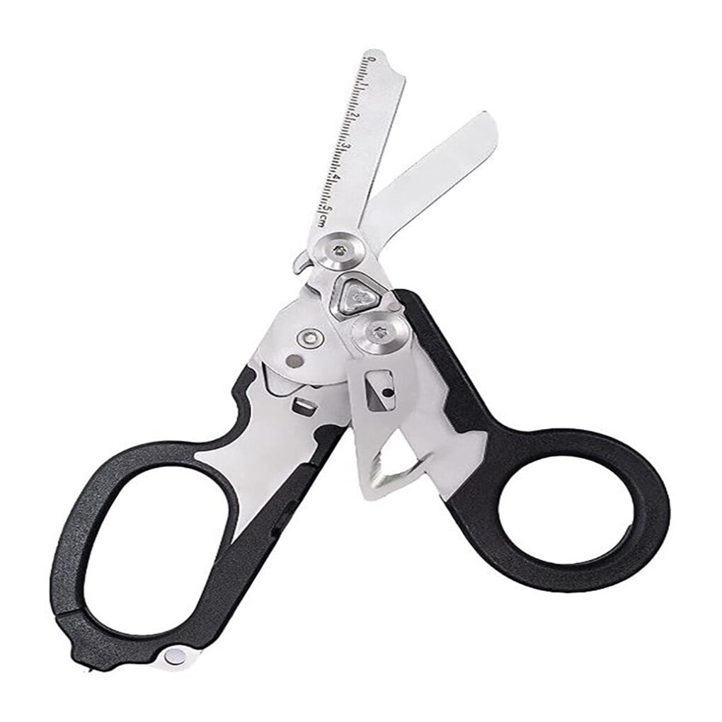 TureClos Multifunction Response Emergency Scissors Portable Multi-Tool ...
