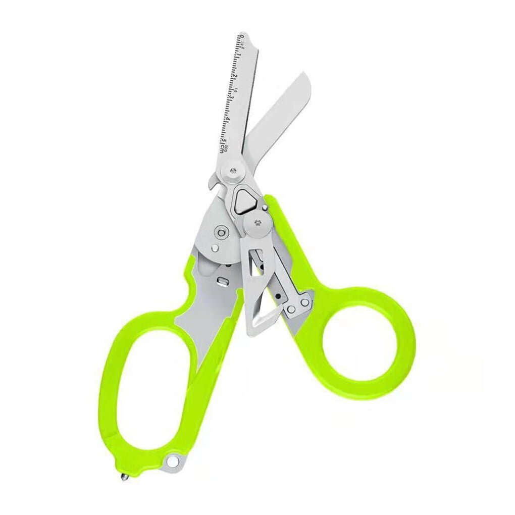 TureClos Multifunction Response Emergency Scissors Portable Multi-Tool ...