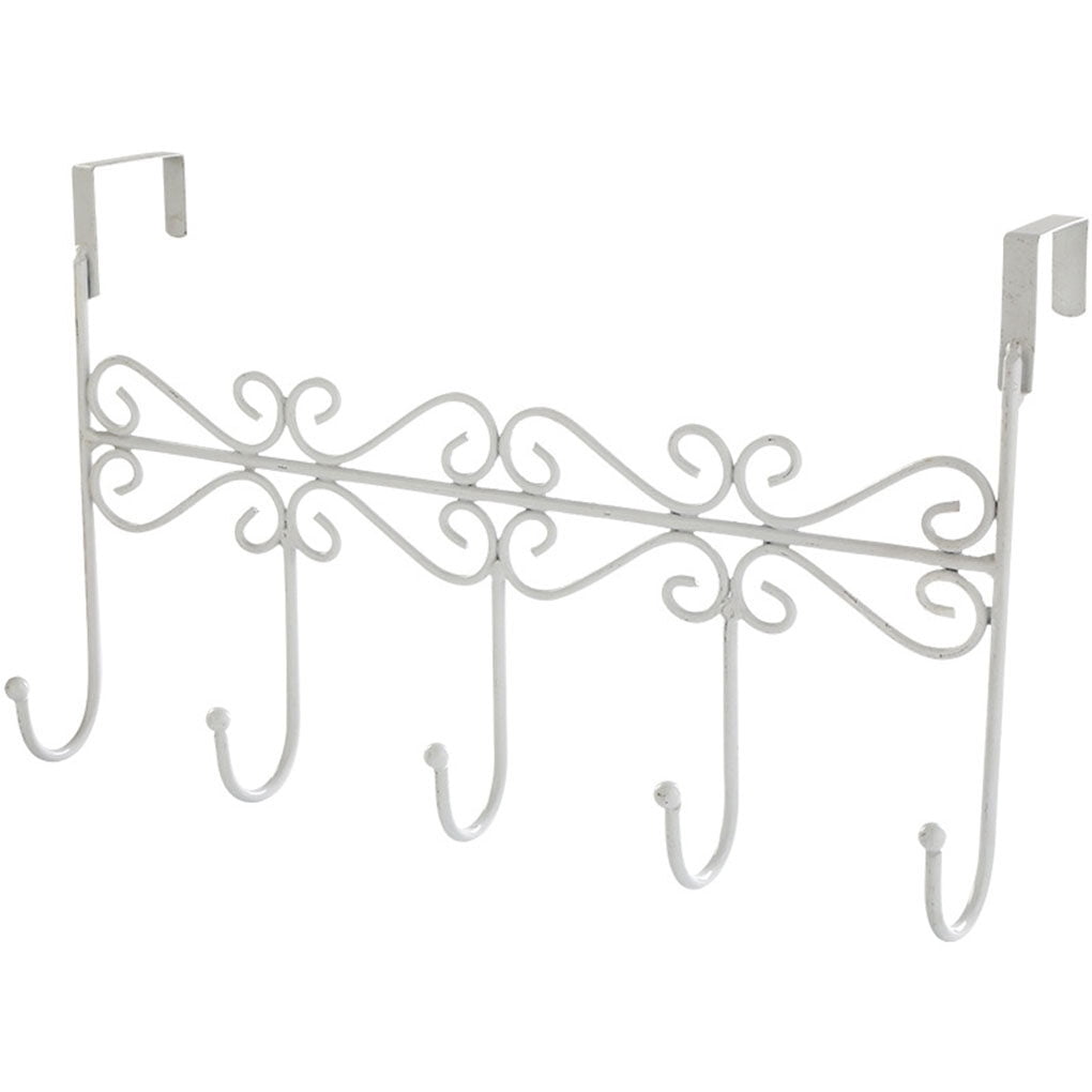 TureClos Over The Door Hanger Rack with 5 Hooks - Walmart.com