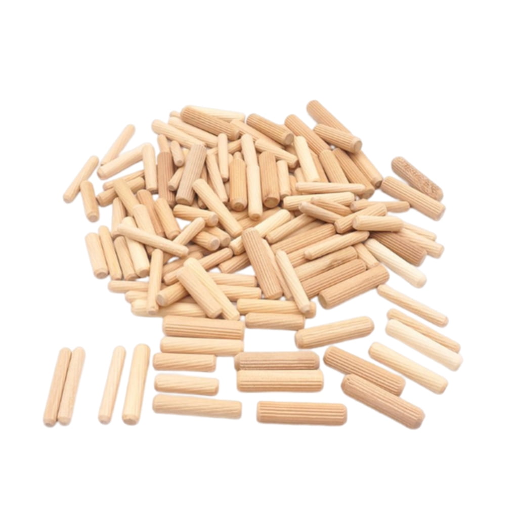 TureClos Pack of 300 Wood Dowels Pin Home Office Furniture Woodworking ...