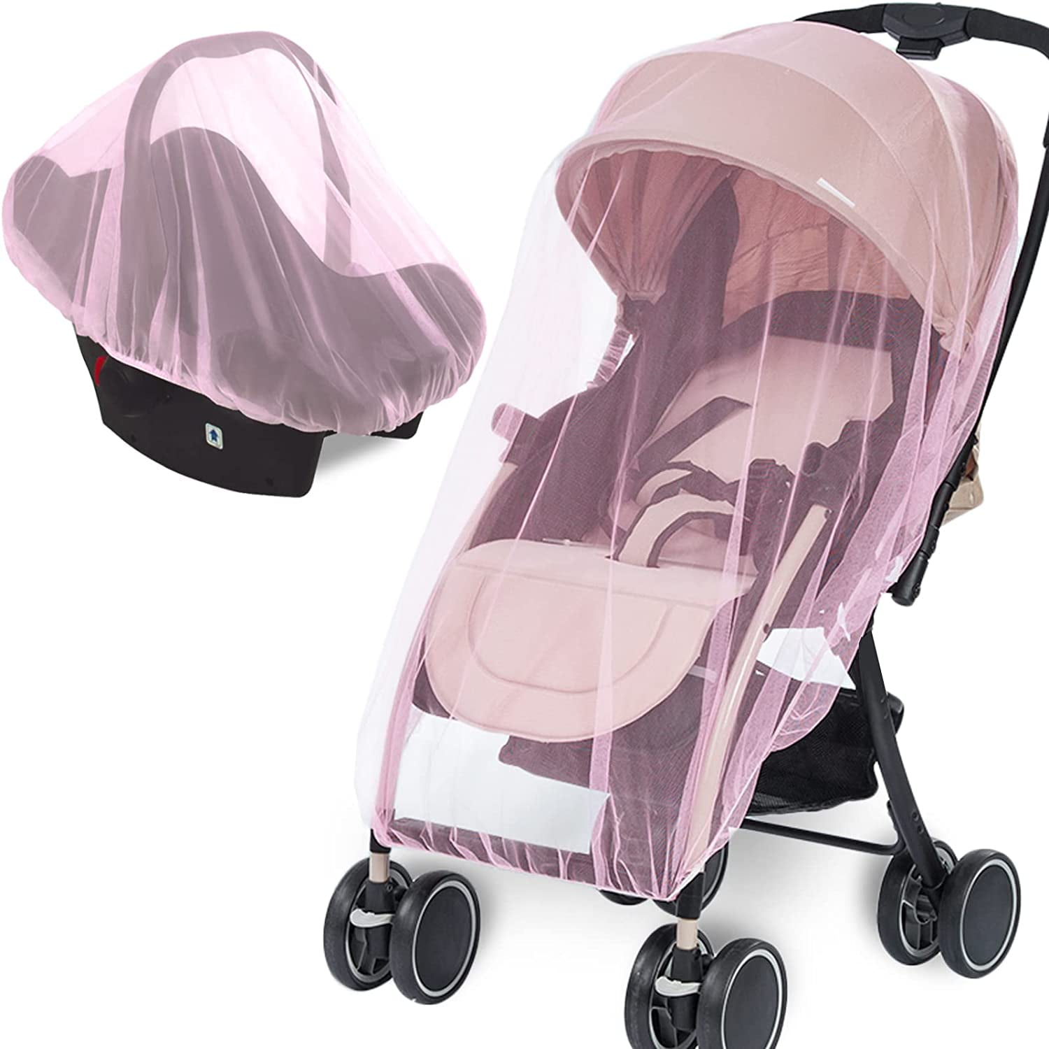 TureClos Stoller Mosquito Bug Net for Stollers - Protective Baby ...