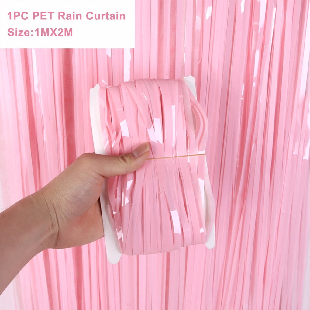 TureClos Tassel Backdrop Decoration Party Curtain Background DIY ...