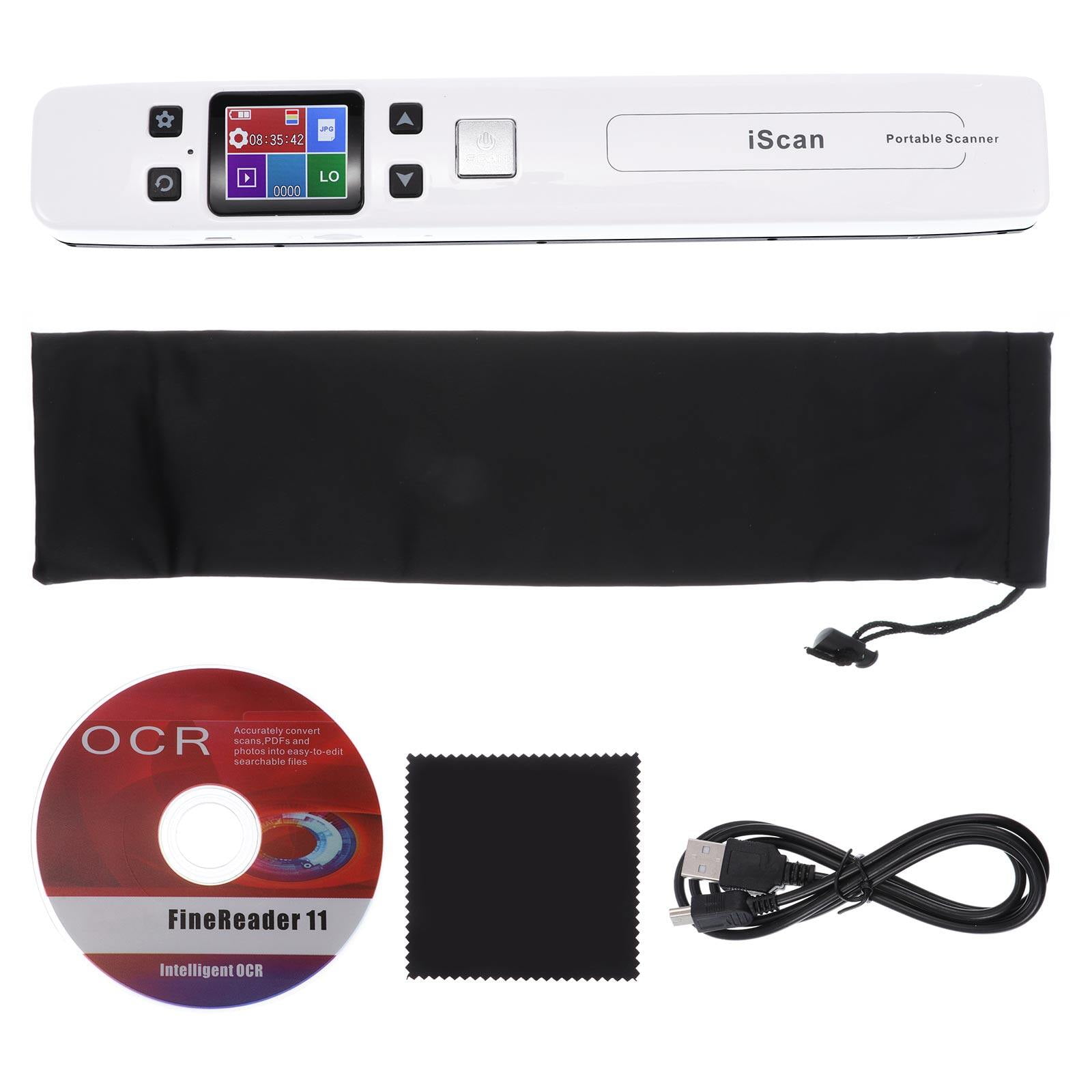 TureClos WIFI Scanner with 1.8in Color Screen Portable Document ...