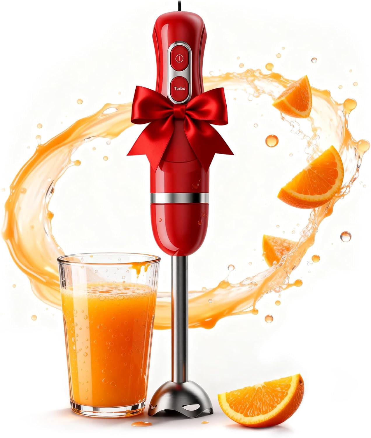 Turelar Immersion Blender Handheld, Corded Electric Blenders Portable ...