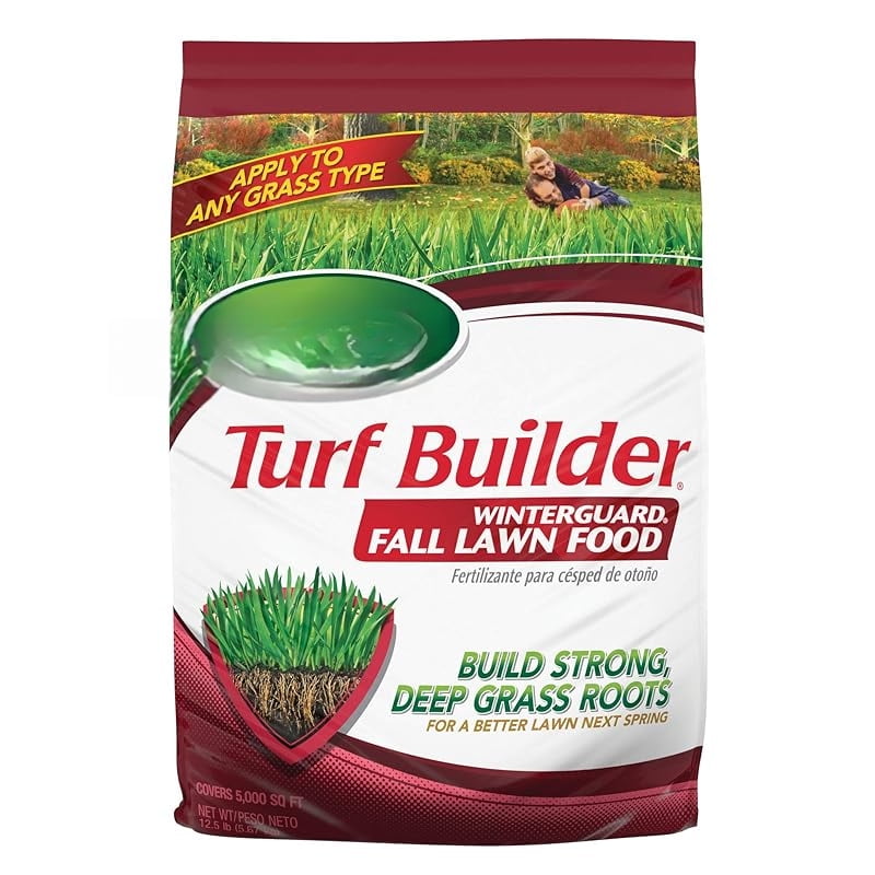 Turf Builder WinterGuard Fall Lawn Fertilizer for All Grass Types ...