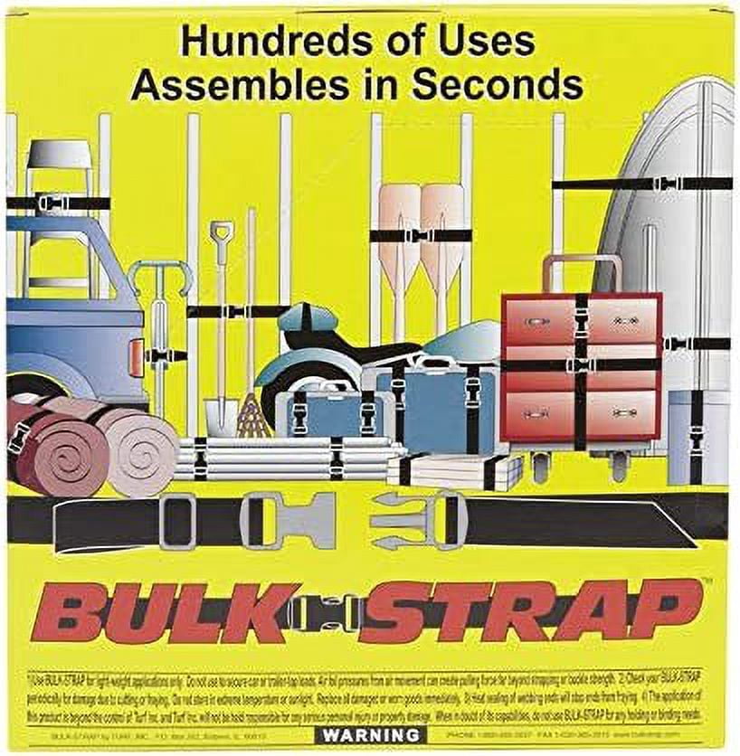 Turf Bulk Strap 300 Ft. L 200 Lbs. Black Boxed - Walmart Business Supplies