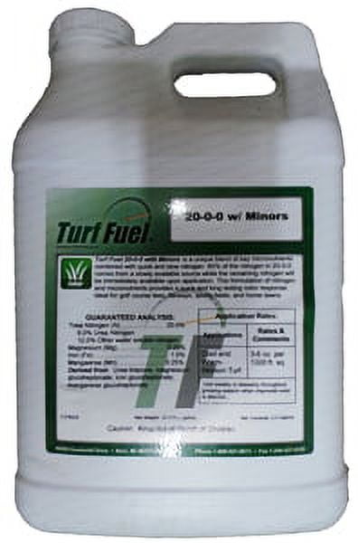 Turf Fuel 20-0-0 w/Minors Fuel Liquid Turf Fertilizer - 2.5 Gal ...