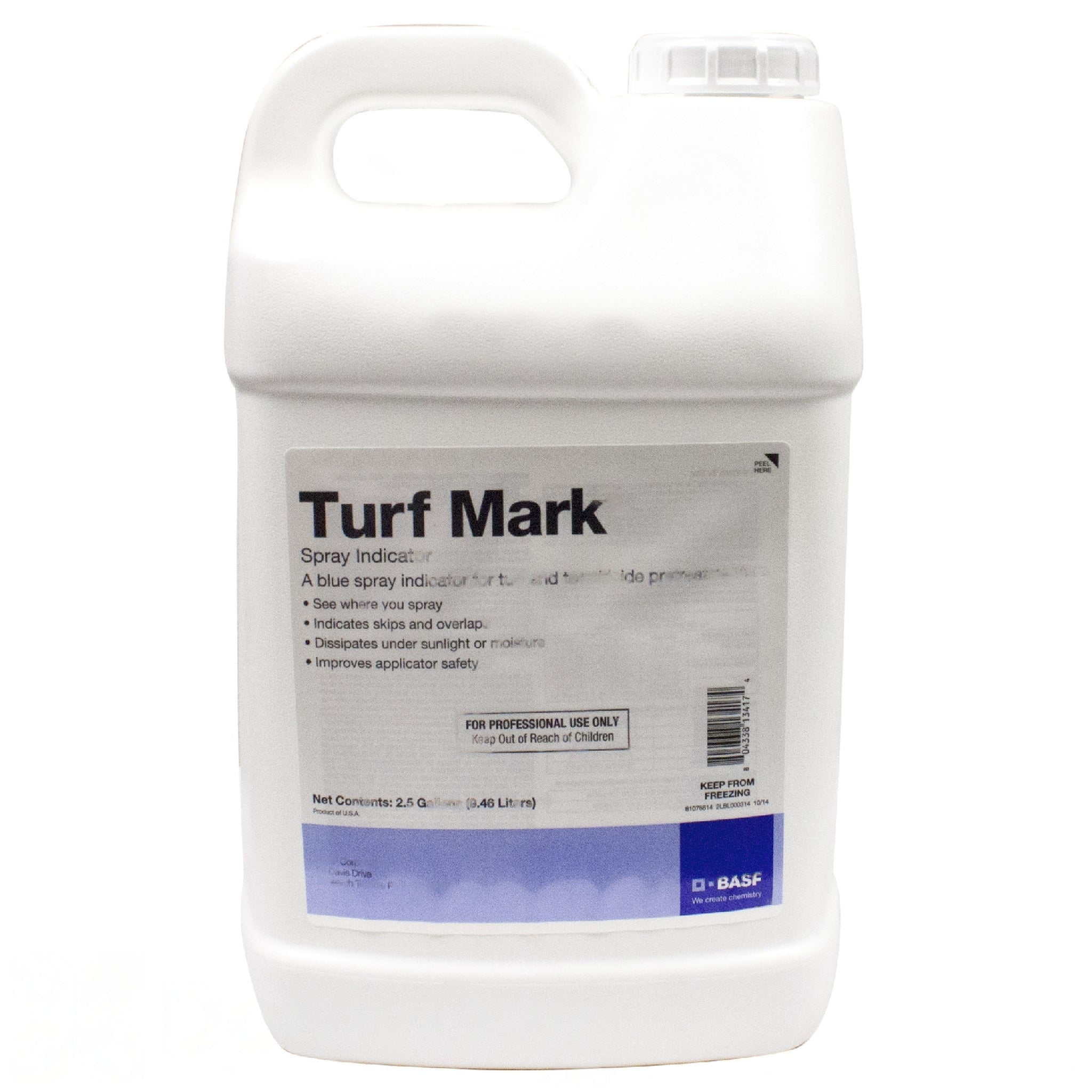 Turf Mark Spray Indicator (Blue) 2.5 GALLON - Walmart.com