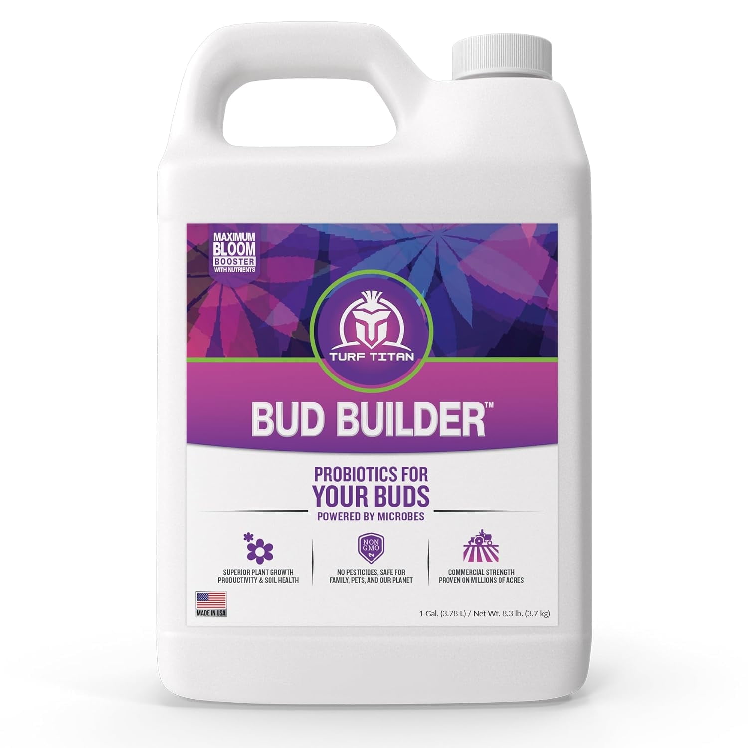 Turf Titan Bud Builder, Reliable Flower and Plant Food with Probiotics ...