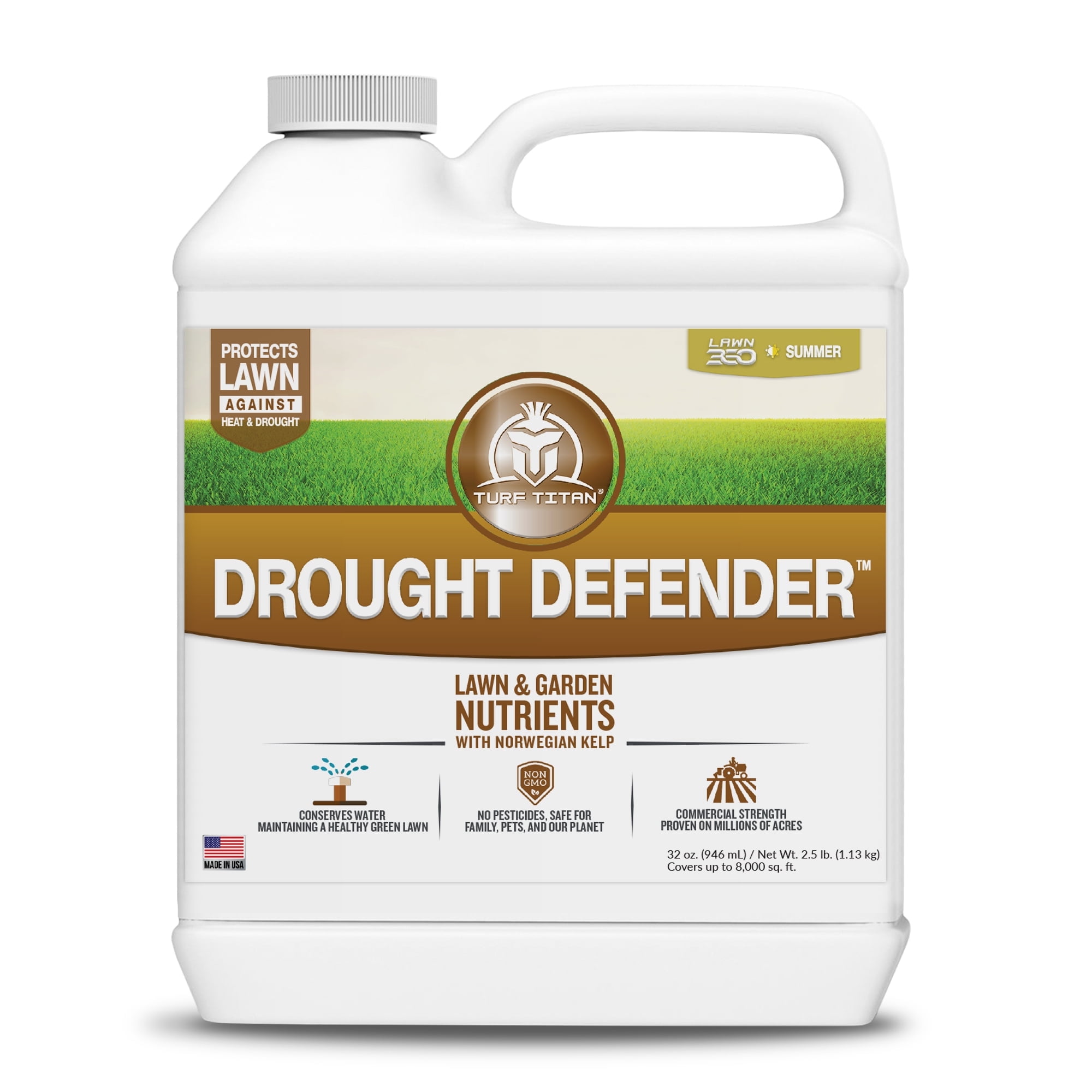 Turf Titan Drought Defender, Advanced Garden Soil Hydration and Lawn ...